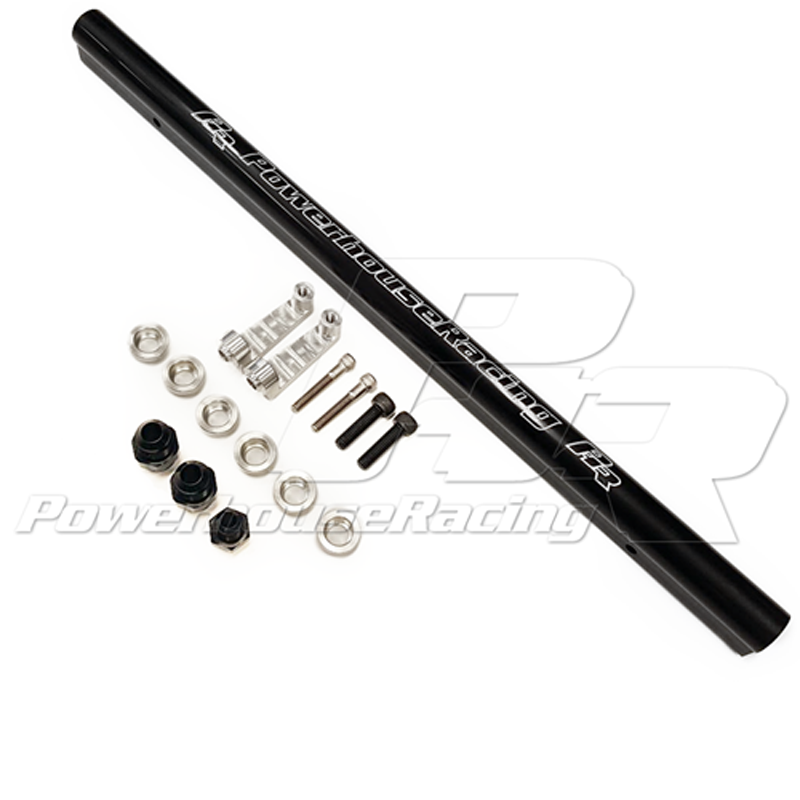 Powerhouse Racing Black Fuel Rail for 2jzgte